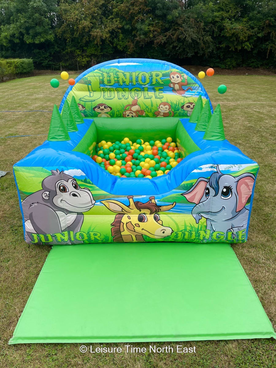 5ft x 8ft Jungle Inflatable Ball Pool - Bouncy Castle, Inflatable and ...