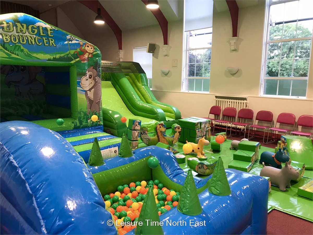 Jungle Soft Play Package 5 (Soft Play, Ball Pool, Hideout Bouncy Castle ...