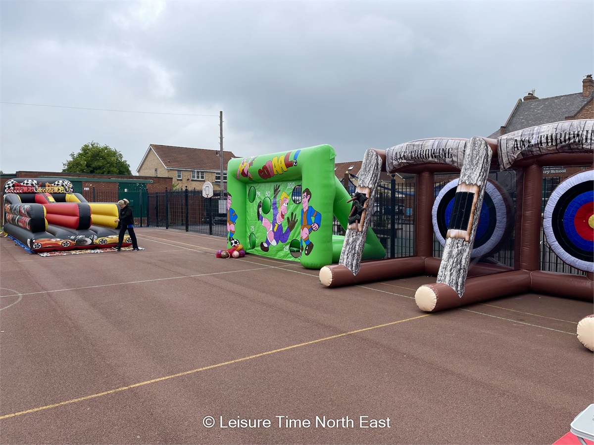 Primary School Fun Day Package 3 - Bouncy Castle, Inflatable and Soft ...